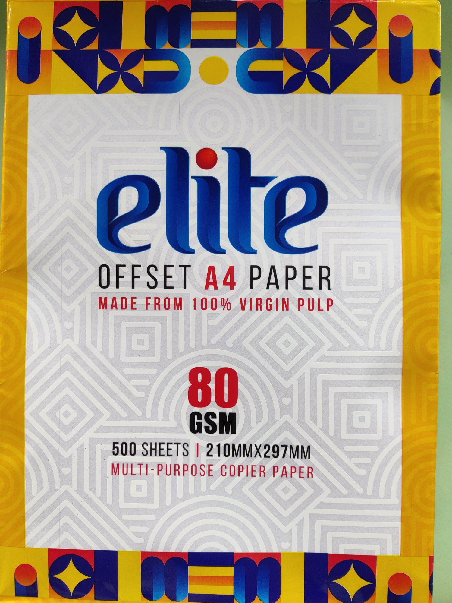 Elite 80 gsm A4 offset printing paper for printer | Daraz.com.bd
