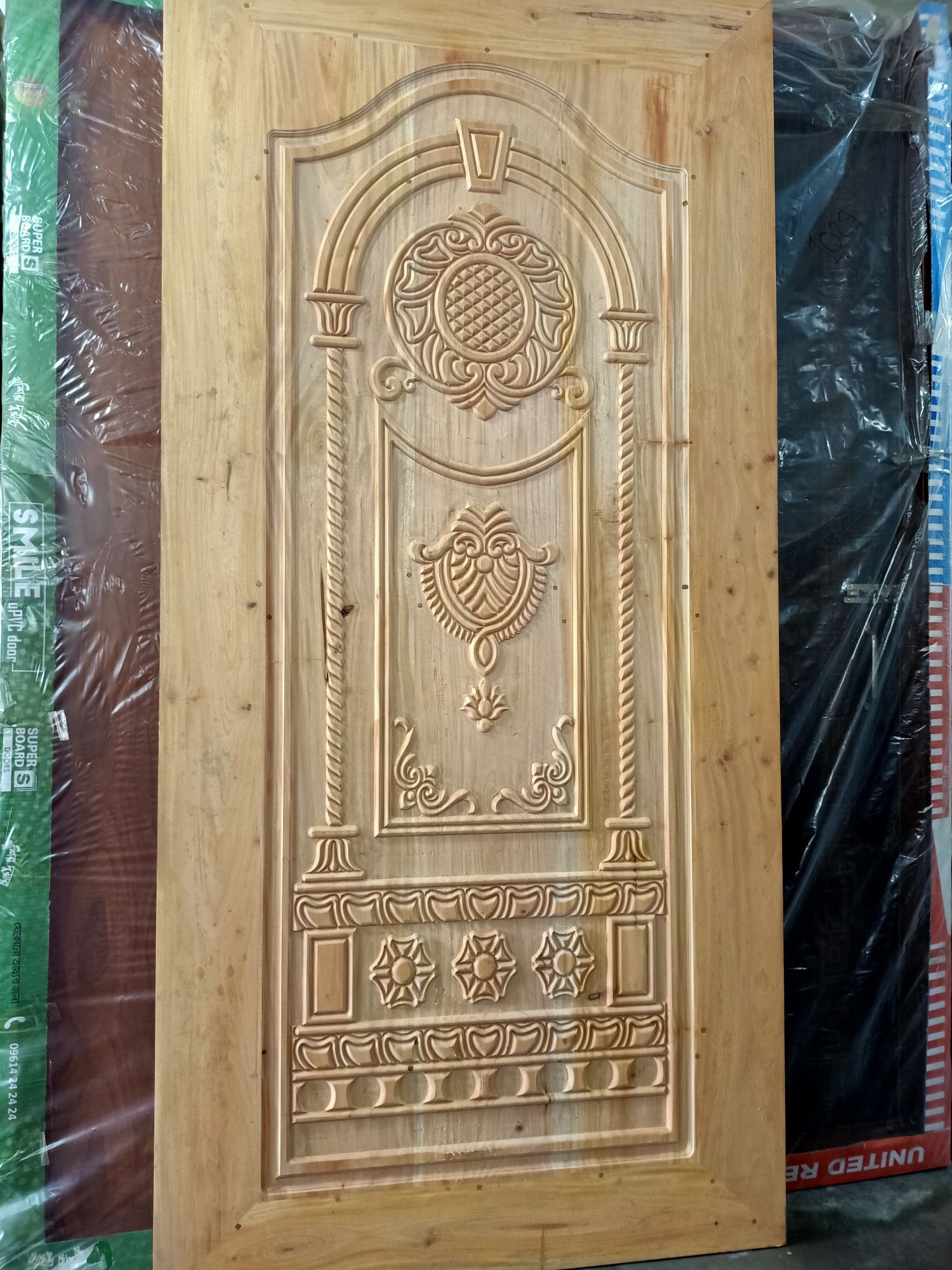 Chittagong Segun wooden door with 3D design | Daraz.com.bd