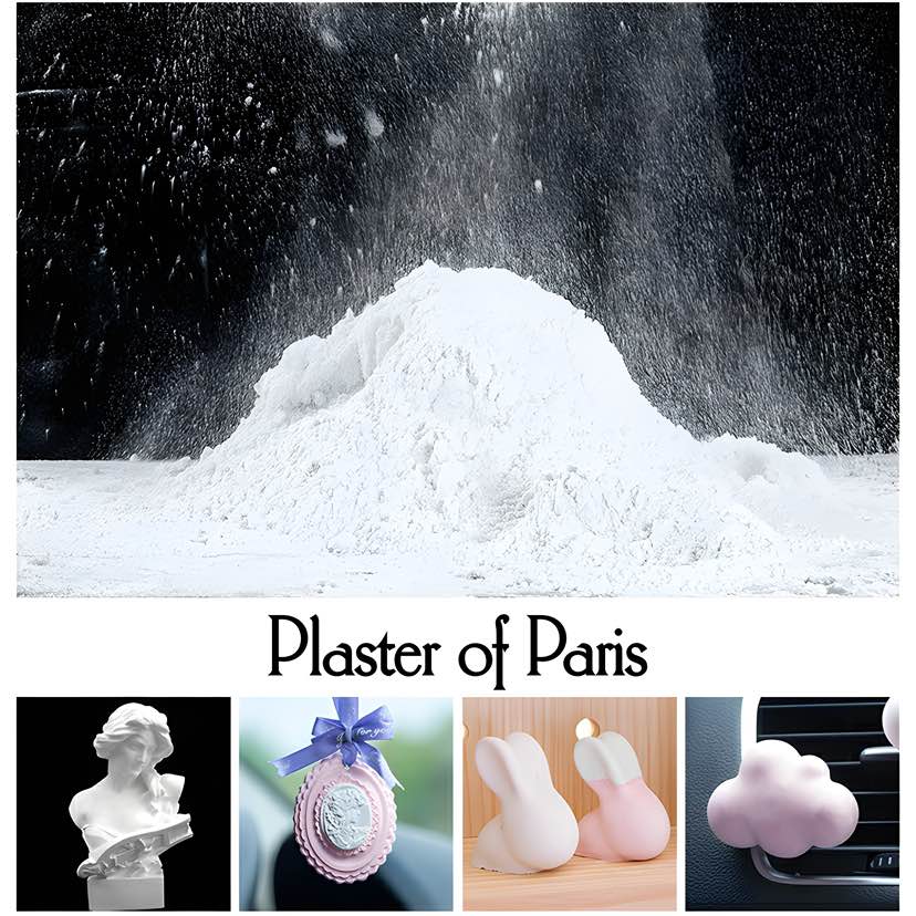 Gypsum Powder / Plaster Of Paris For Art And Sculpture, Creative ...
