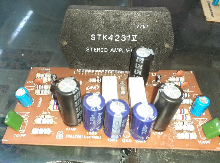 STK 4231 Stereo amplifier board with ic | Daraz.com.bd