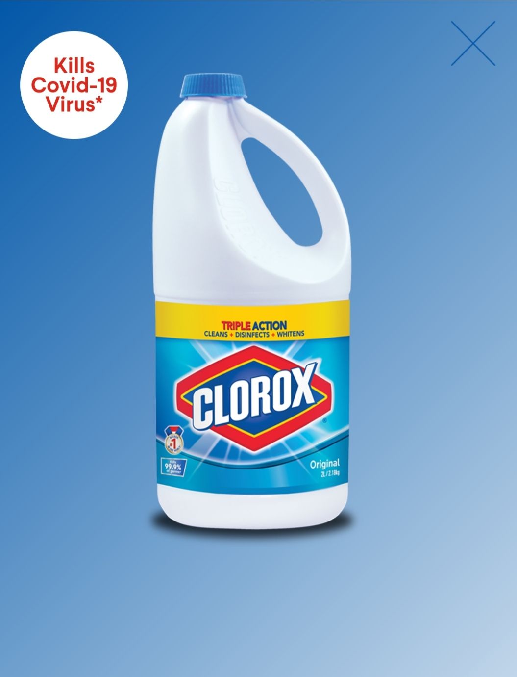 Clorox Liquid Bleach 2 liter | Daraz.com.bd