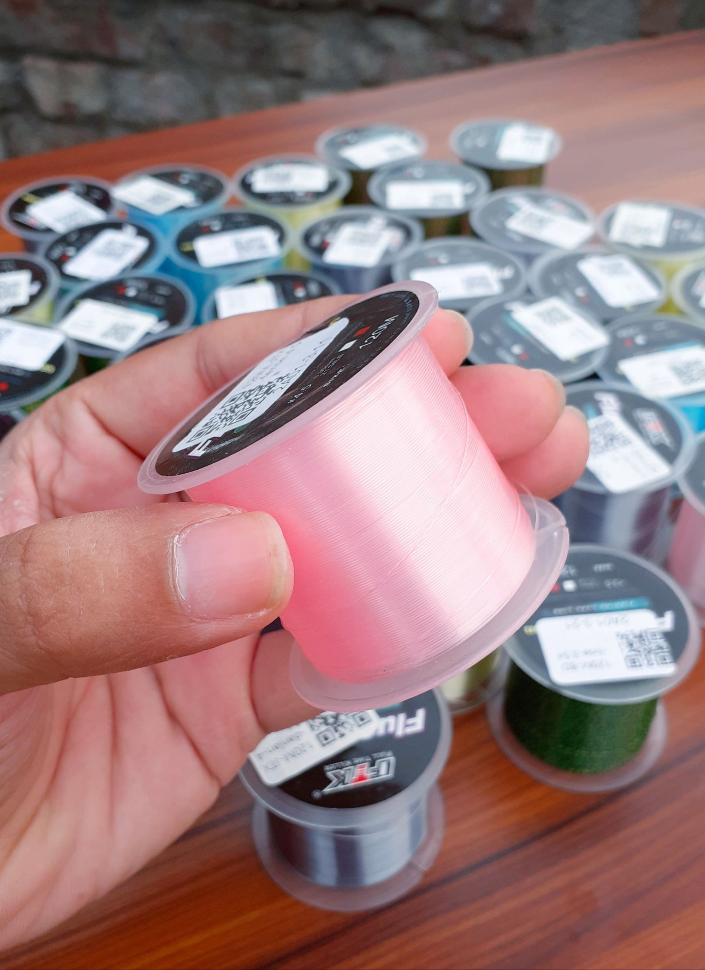 0.26mm/120M Fluorocarbon Coating Fishing Line Carbon Fiber Leader Line ...