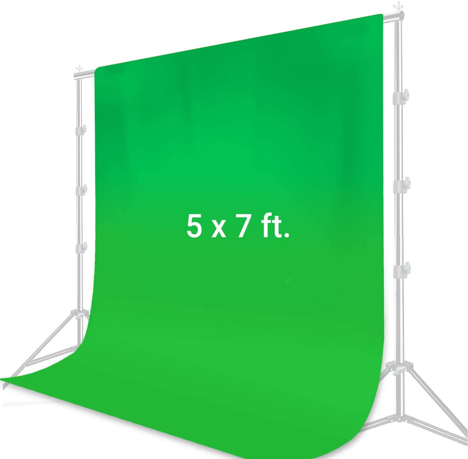 Green Screen 5x7 feet Backdrop Background For Photography without stand ...