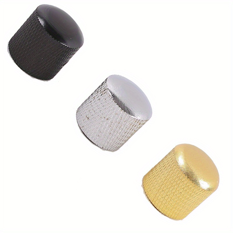 1PC 6MM Metal Dome Sound Guitar Volume Knob Potentiometer Electric ...