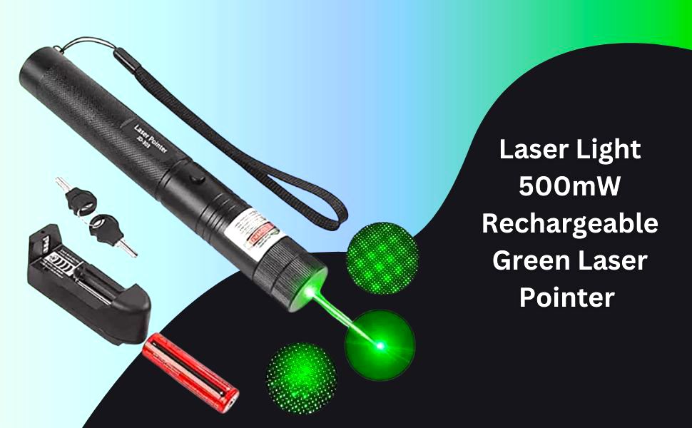 Laser Pointer 303 Laser Light | 500mW Rechargeable Green Laser Pointer ...