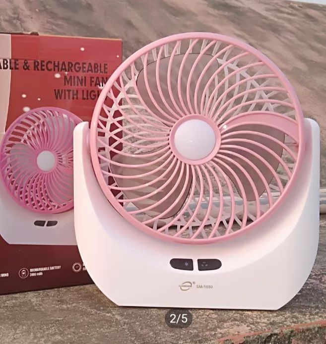 Rechargeable fan/Table fan | Daraz.com.bd