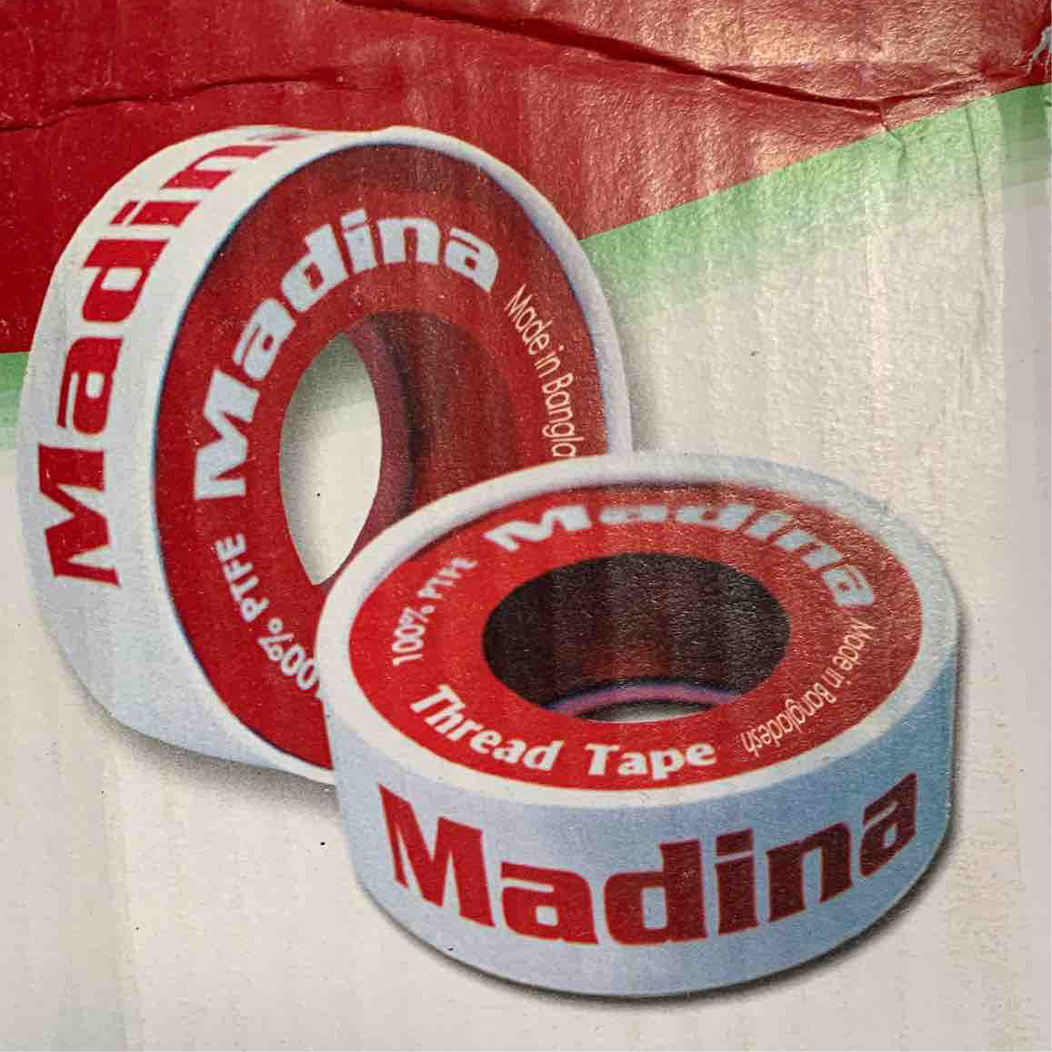 Madina teflon tape 10ps thread tape | Daraz.com.bd