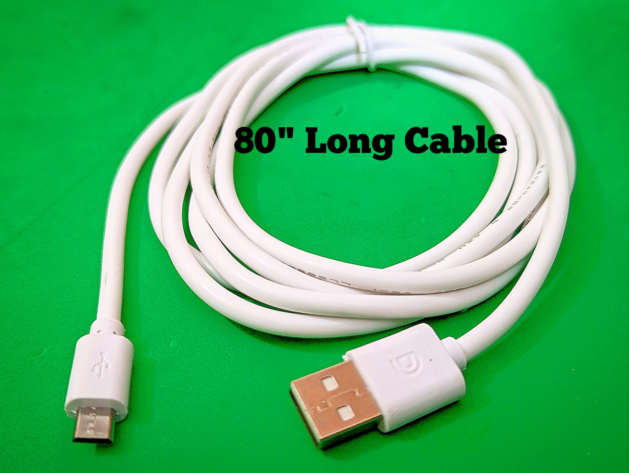 Premium Quality Long Cable 2Meter Type-b Micro Usb Charging Data Cable
