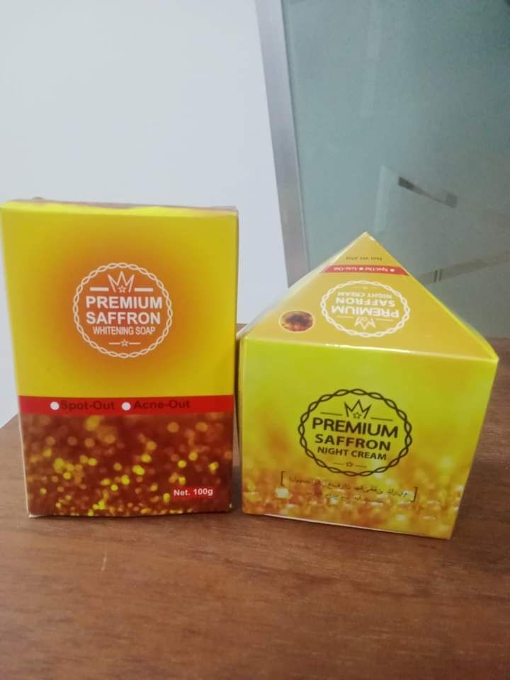 Premium saffron 2in 1 combo set | Daraz.com.bd