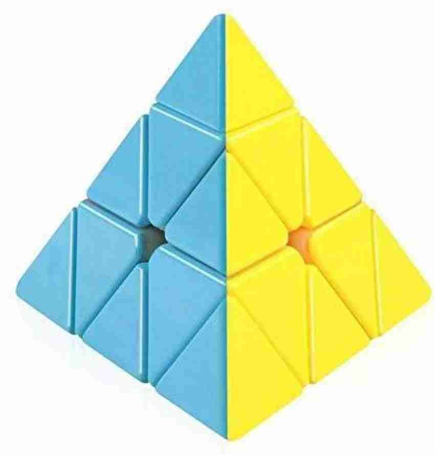 Pyramid Speed Cube Stickerless Triangle Cube 3x3 Rubiks Cube | Daraz.com.bd