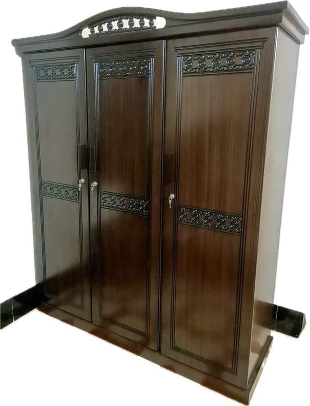 Modern New Design Canadian Oak Biniar 3 Part Almirah Daraz .bd