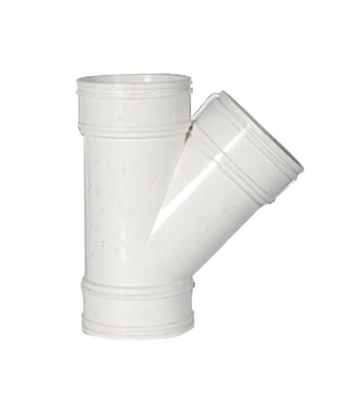 110mm upvc 4 inch Y tee pvc bathroom fittings outdoor fittings | Daraz ...