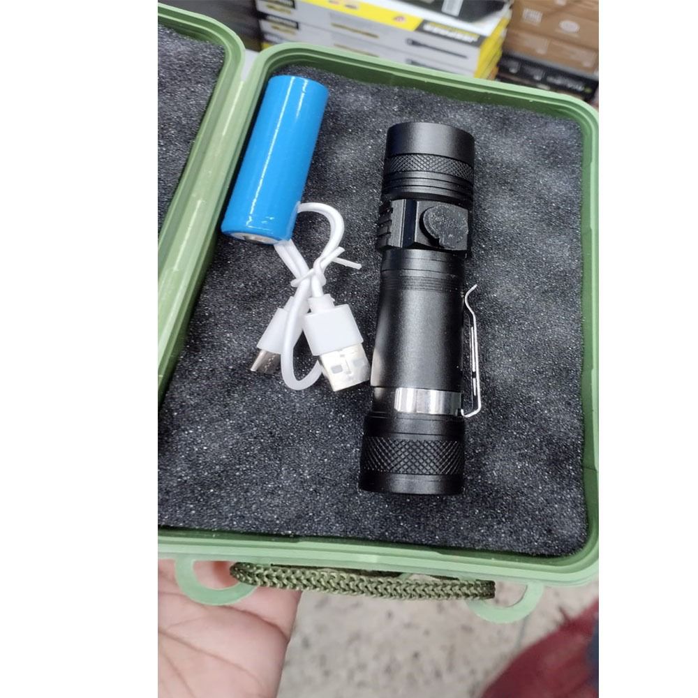 Metal Body High Power Rechargeable 3 Modes Zoomable Outdoor Riding ...