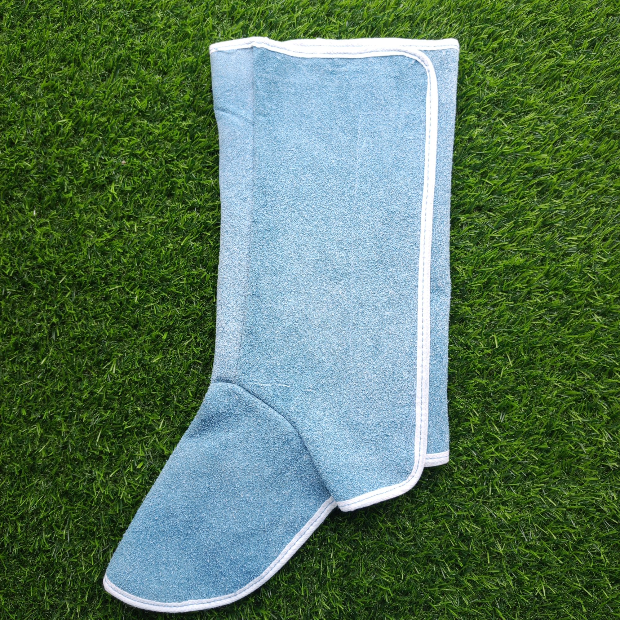Fireproof Shoe Leg Cover Leather for Welding Welder Work Boot ...