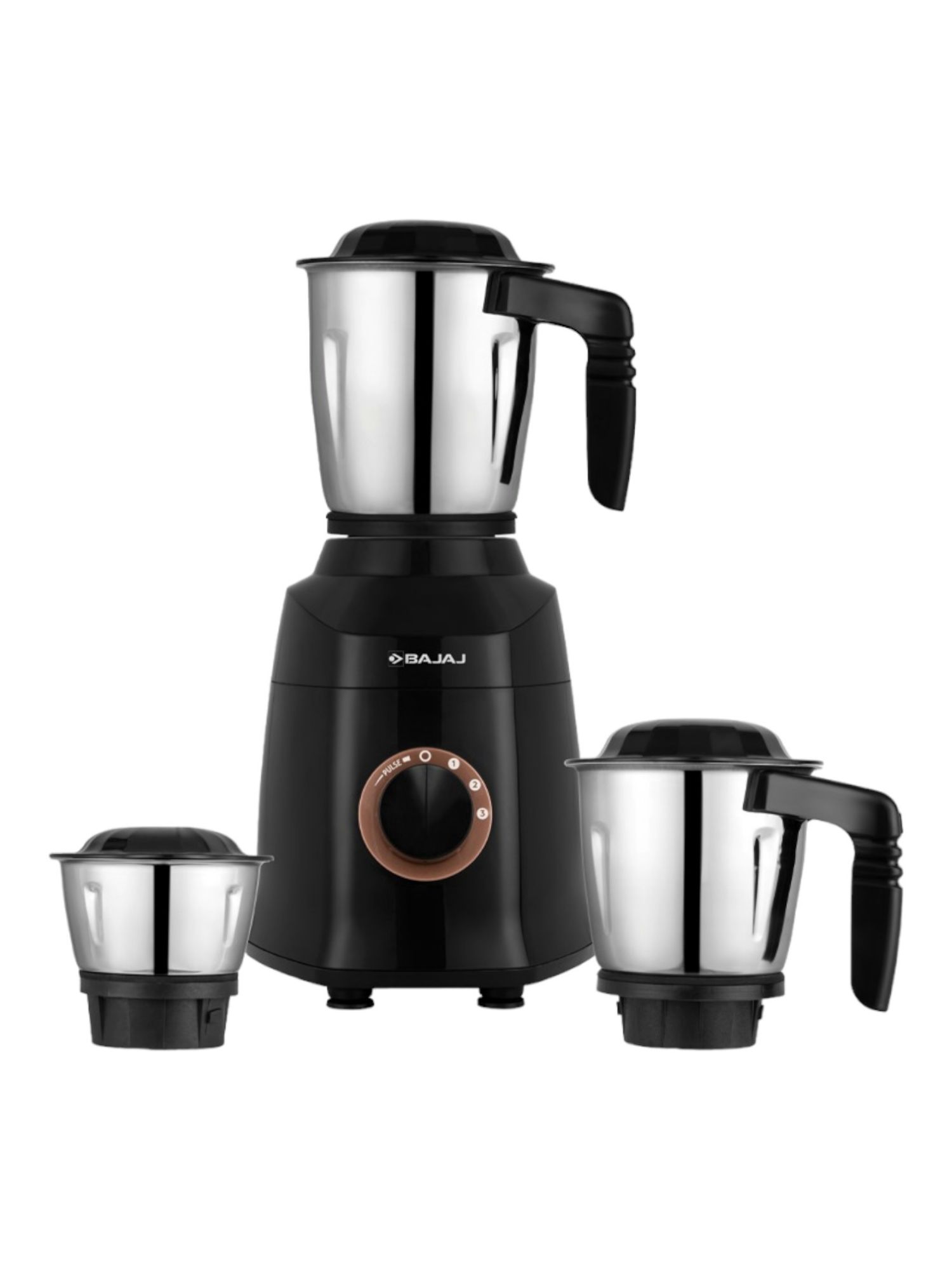 Bajaj Military Series Finesse 750W Mixer Grinder | 3 Stainless Steel ...
