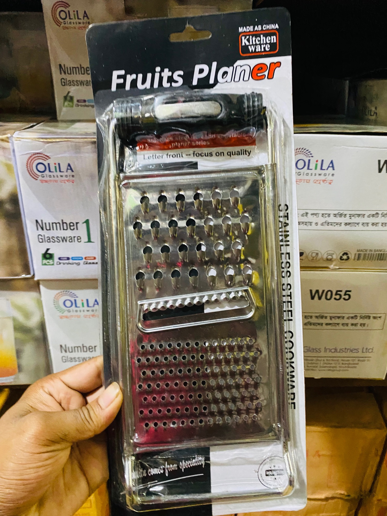 Fruit planer and Slicer Stainless Steel with plastic grip Hand Greater ...