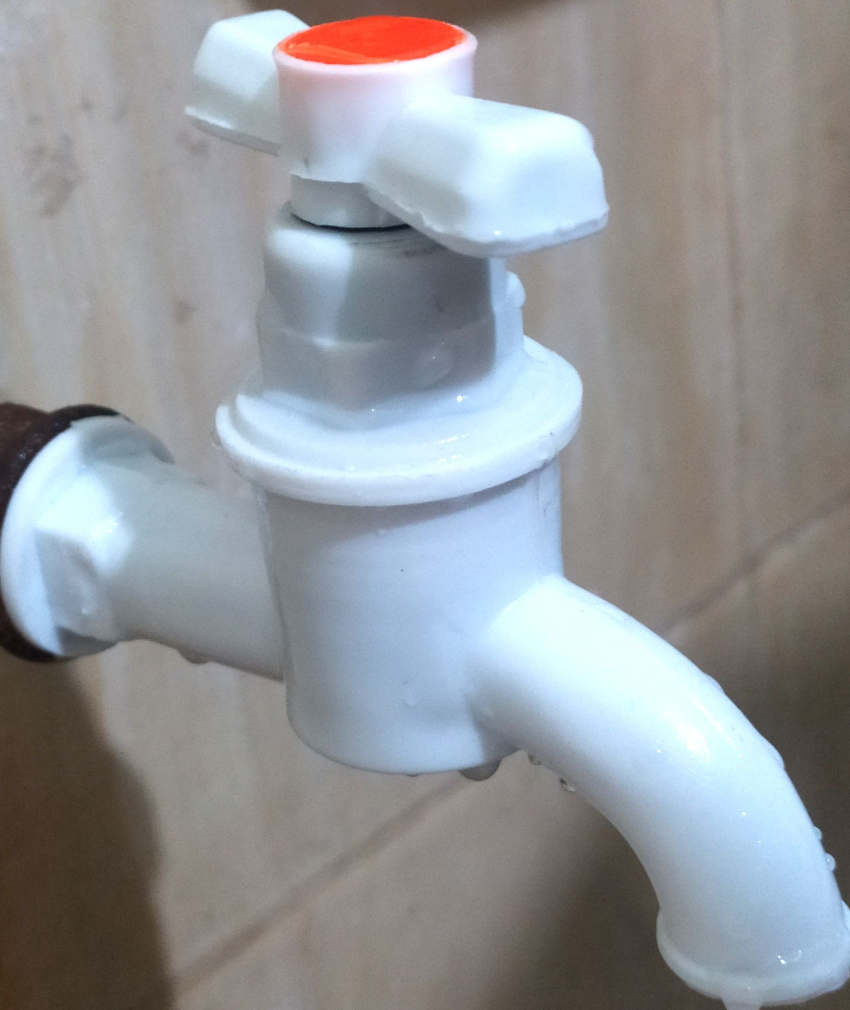 PVC Plastic Water Tap Ivory Garden Basin Faucet Plastic Kitchen Faucet ...