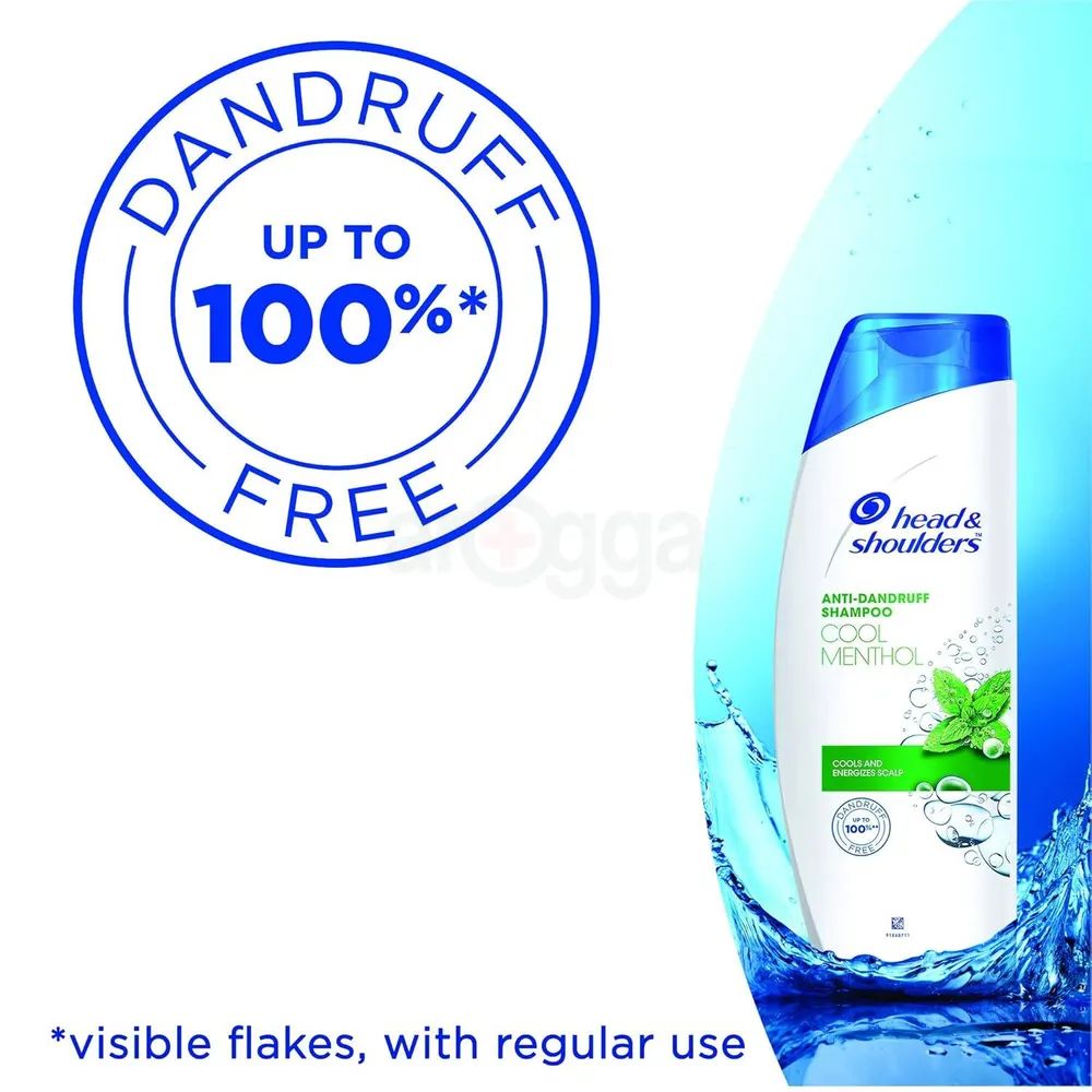 Head and Shoulders Anti Dandruff Cool Menthol Shampoo 180ml