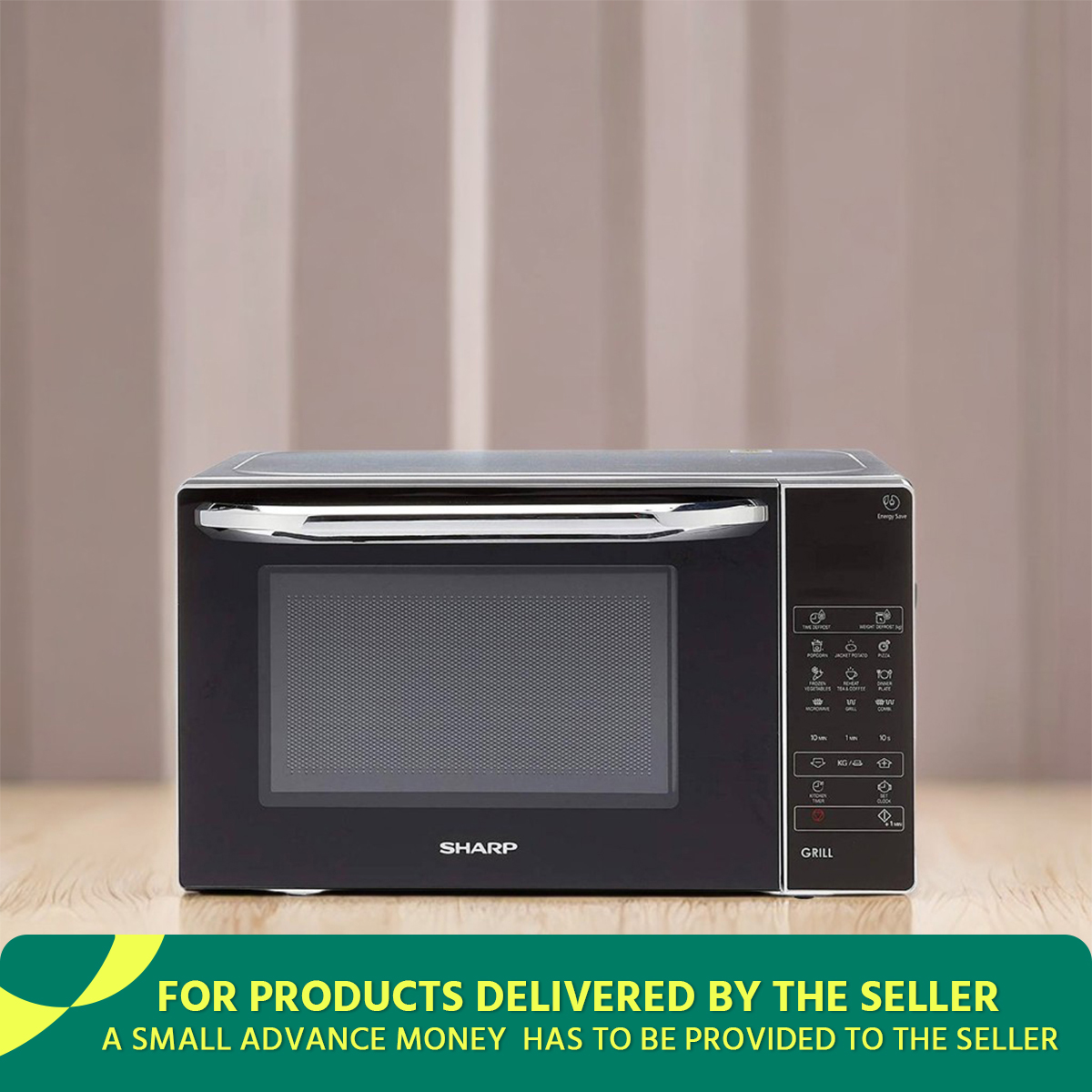 Sharp R-72E0-S Grill Microwave Oven | 25 Liter | Daraz.com.bd