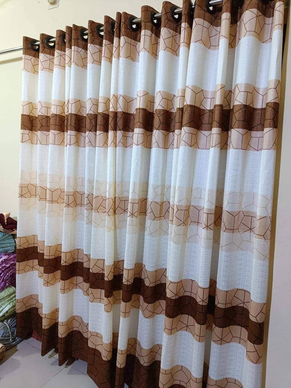 New Synthetic Curtain for Door and Windows, Porda ( parda) -( 4 kuchi ...