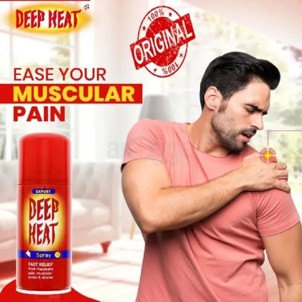 Export Deep Heat Fast Relief Spray