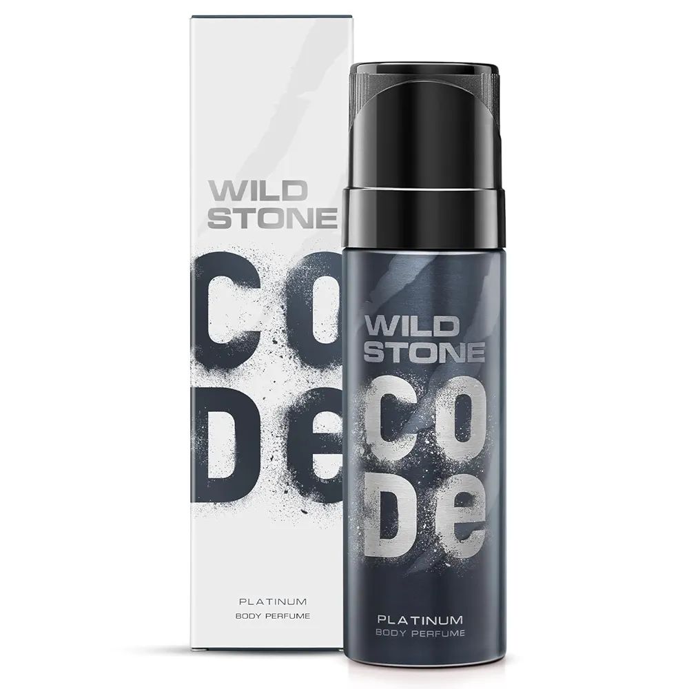 Wild Stone Code Body Perfume Spray 120ml (Platinum)