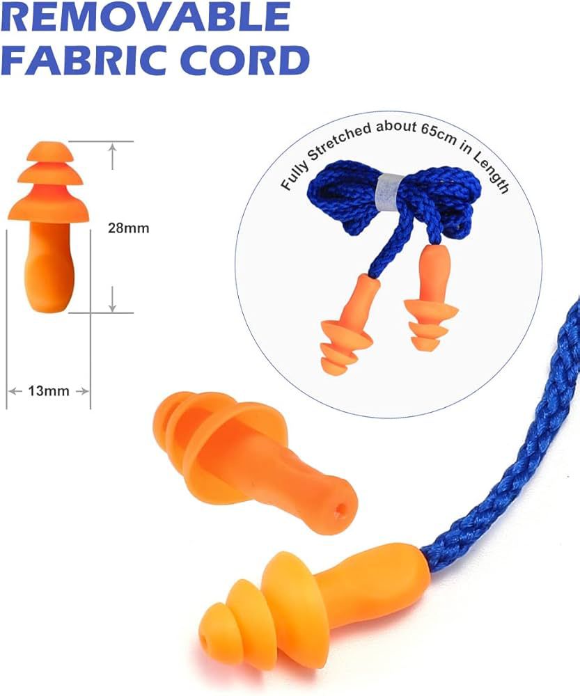 3M 1270 Anti- Noise Ear Plug, Water Proof Ear Plug, Good For Exam Time ...