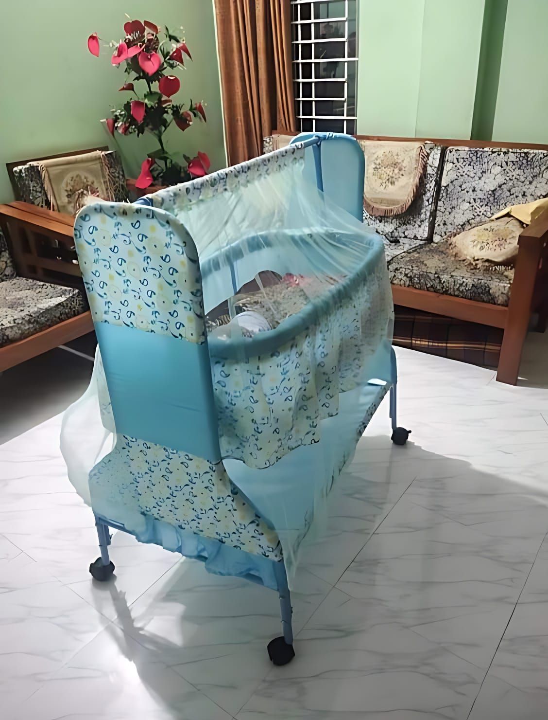 Newborn baby dolna dream house cradle 732A | Daraz.com.bd