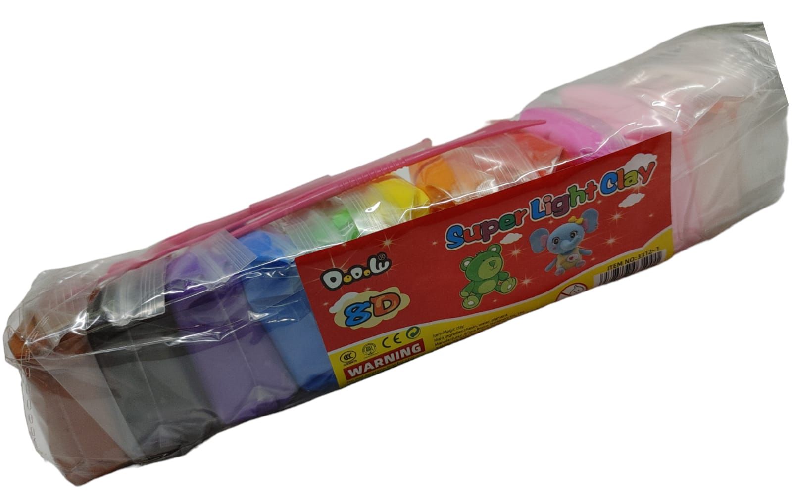 Multi Colour Yingbin Super Light Clay (12 Colours Pack) | Daraz.com.bd