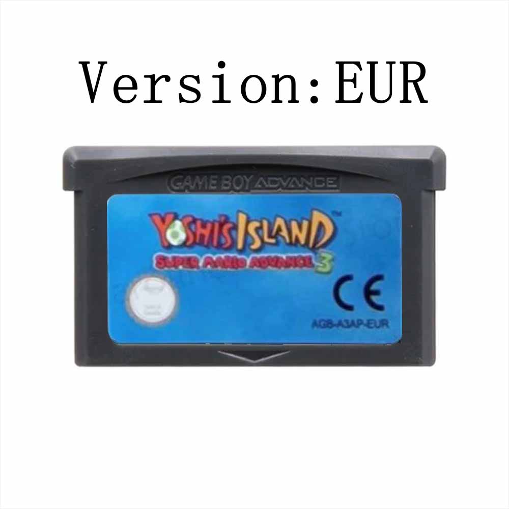 GBA Game Cartridge 32 Bit Video Game Console Card Mario Series Series ...