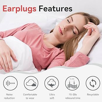 3M 1270 Anti-Noise Ear Plug, Water Proof Ear Plug, Good For Exam Time ...