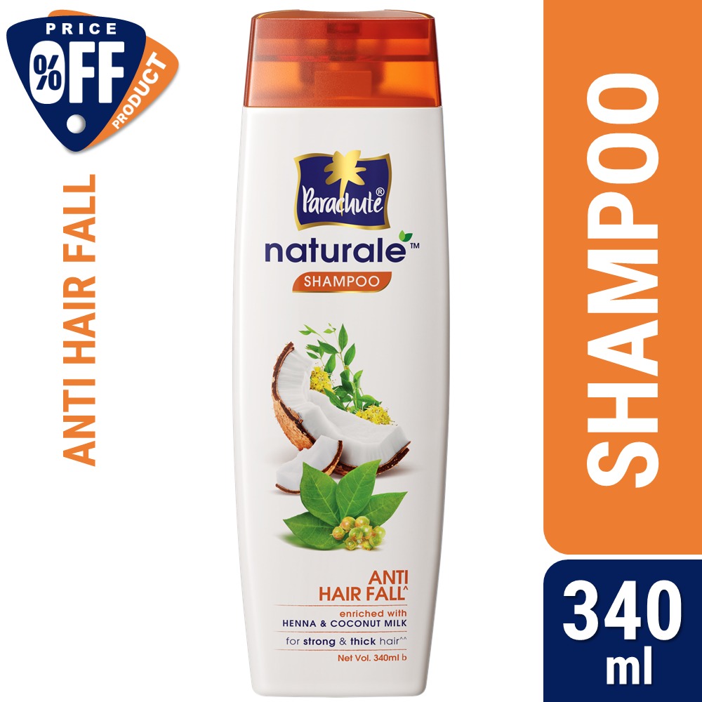 Parachute Naturale Shampoo Anti Hair Fall 320ml | Daraz.com.bd