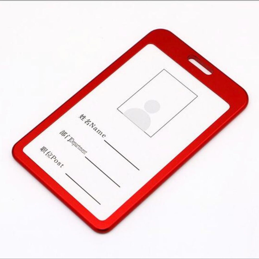 Aluminum alloy metal id card holder. | Daraz.com.bd