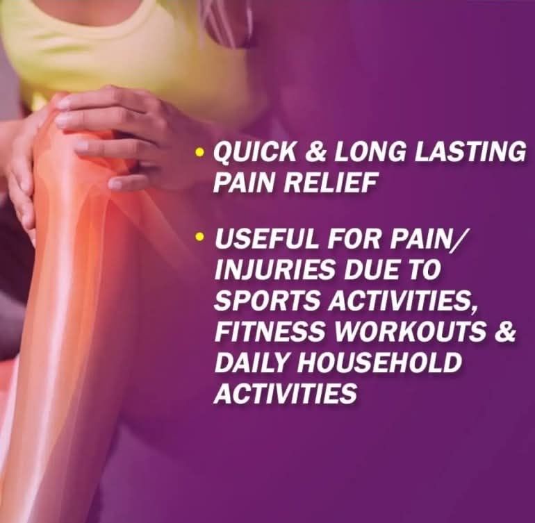 Moov Fast Pain Relief Combo – 30G Cream & 35G Spray