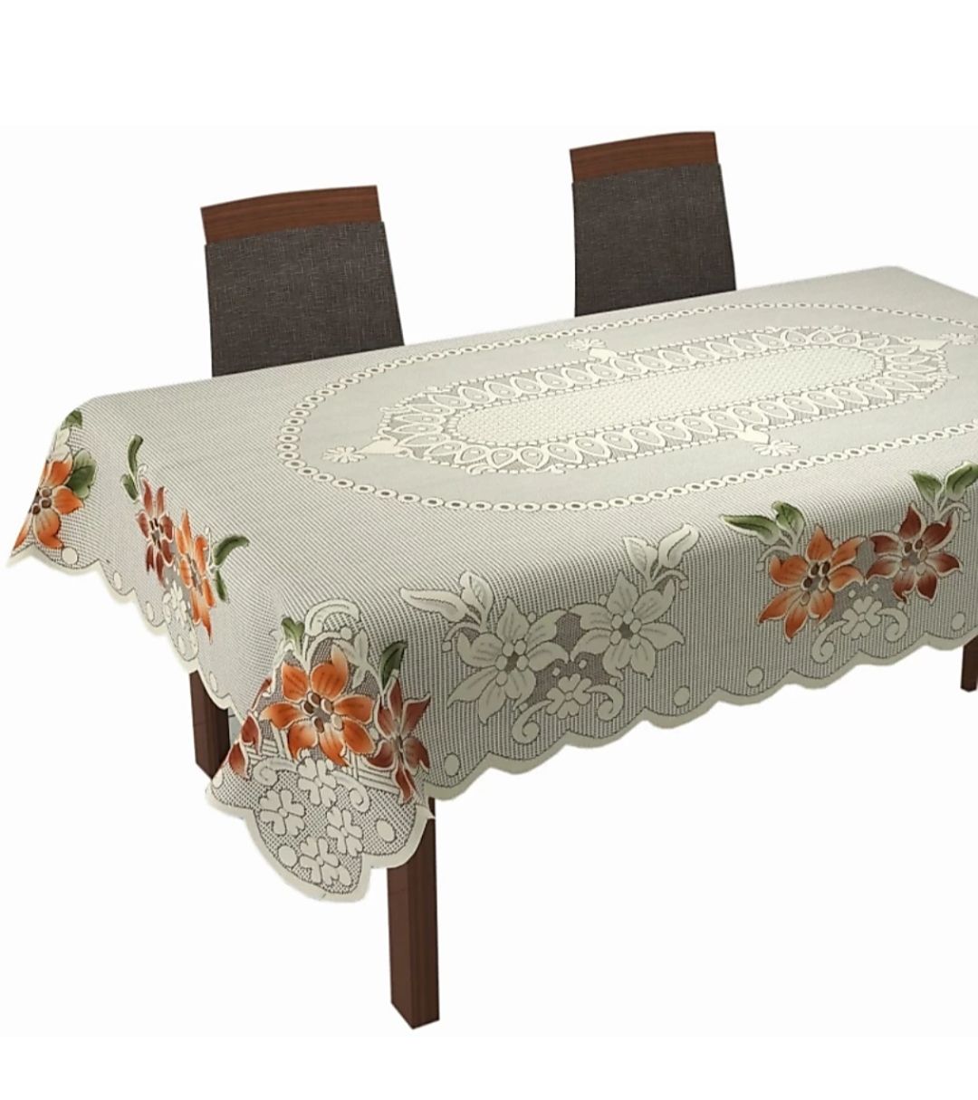 indian Rose pital tea table cover(45/30 inch) | Daraz.com.bd