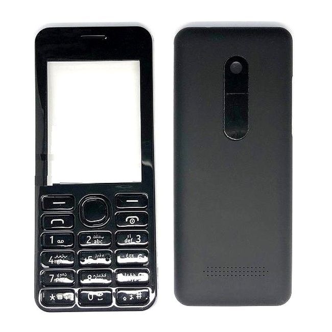 Best Casing For Nokia Feature Button Mobile Phone 206 Front & Back Side ...