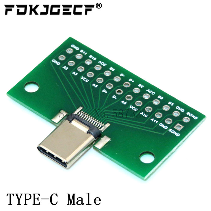 USB Male Connector / MINI MICRO USB to DIP Adapter female connector 2. ...