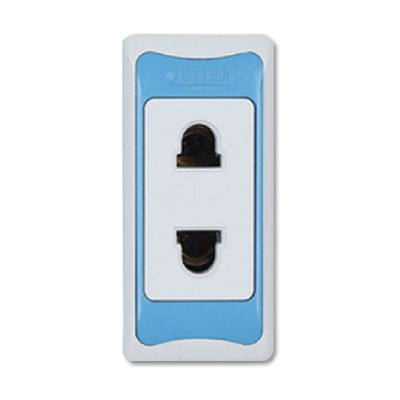 RFL Click piano 2 pin Socket (Duplex Series) | Daraz.com.bd