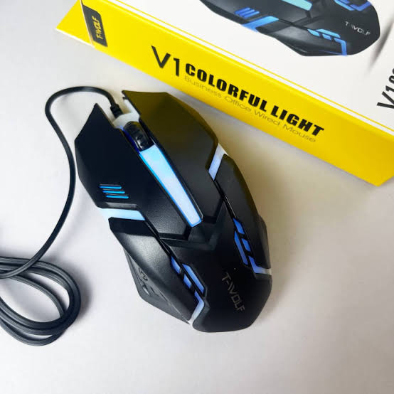 T-Wolf V1 colorful Gaming Mouse , high quality Gaming mouse | Daraz.com.bd