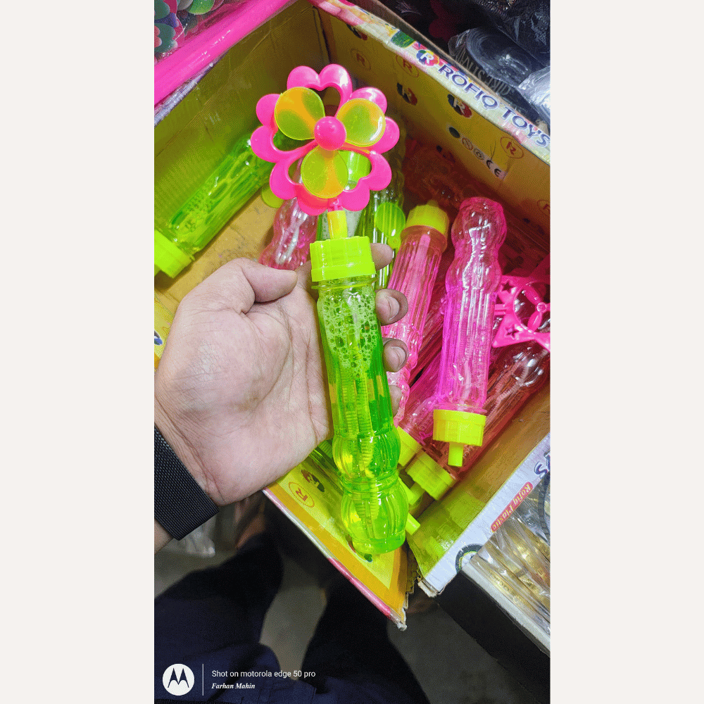 Kids Bubble liquid combo with fan High quality