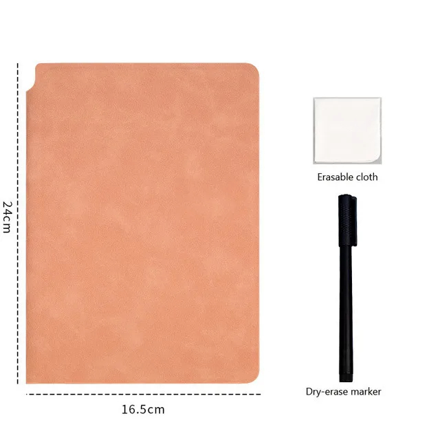 A5 Reusable Whiteboard Notebook Memo Book With Free Whiteboard Pen ...