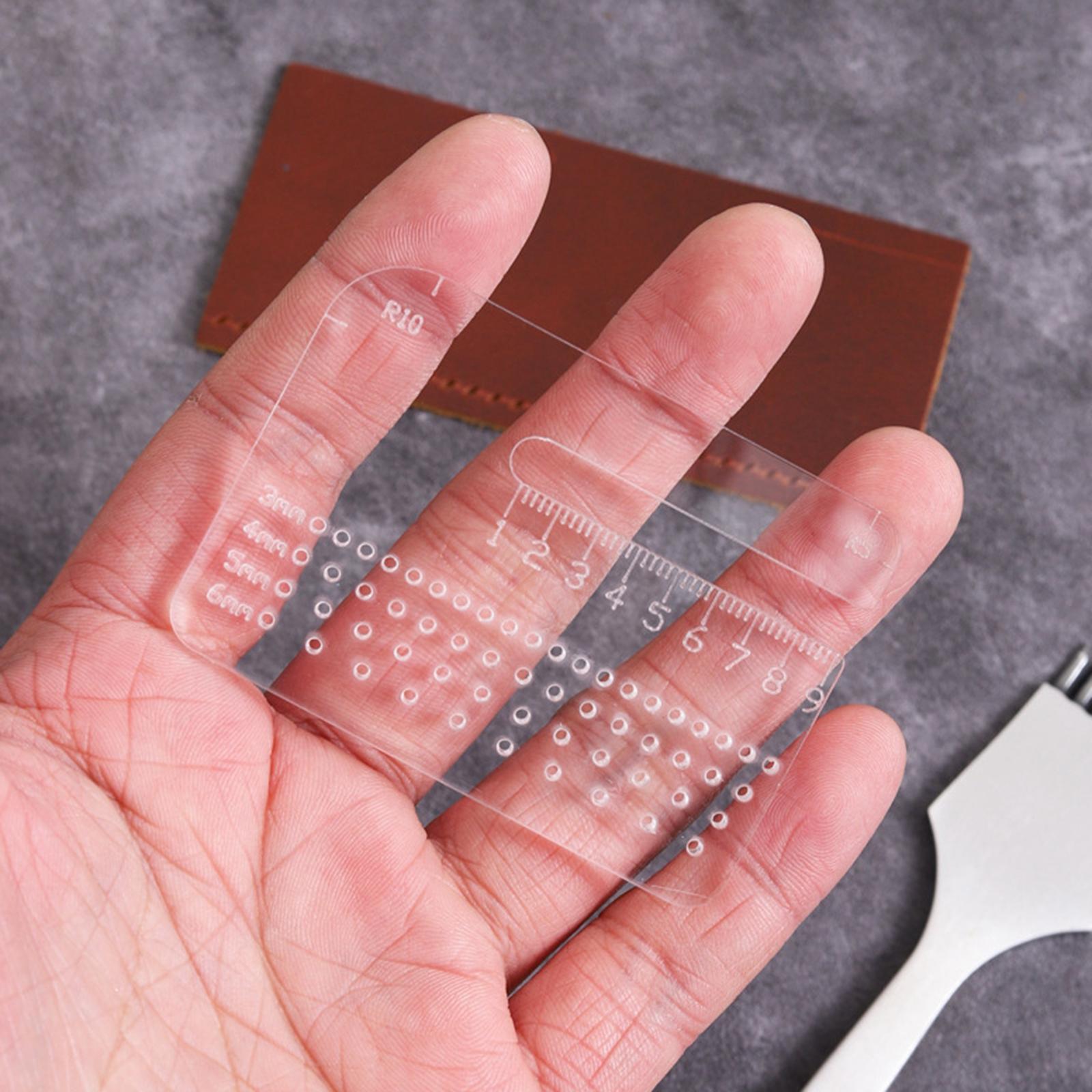 Punching Ruler Cutting Distance Ruler Auxiliary 3/4/5/6mm Stencil ...