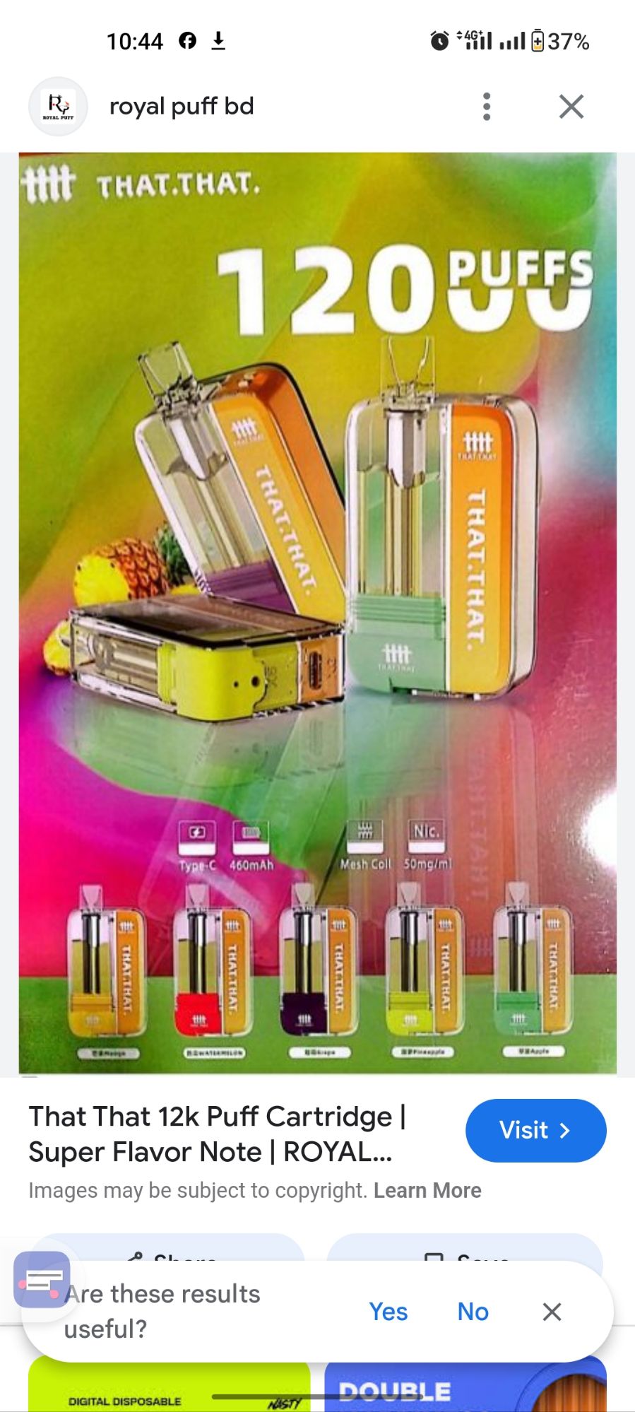 That That 12K Puff Cartridge | Super Flavor