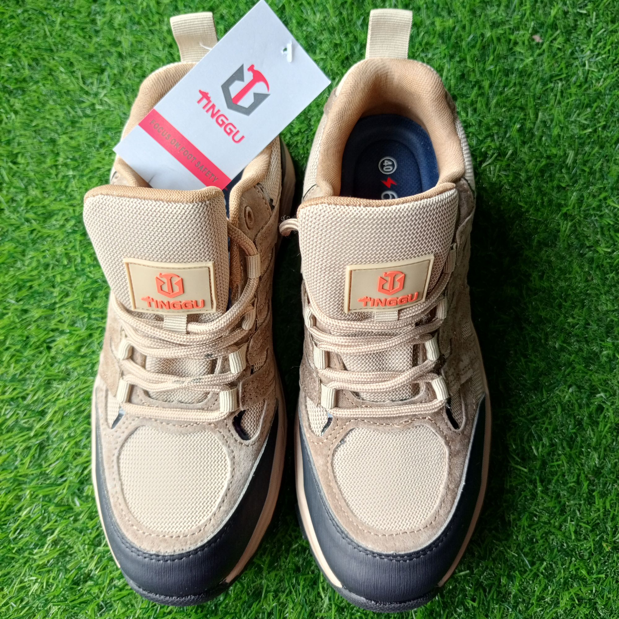 Tinggu Safety Shoe,Bikers, Construction & Industrial Work, Steel inside ...