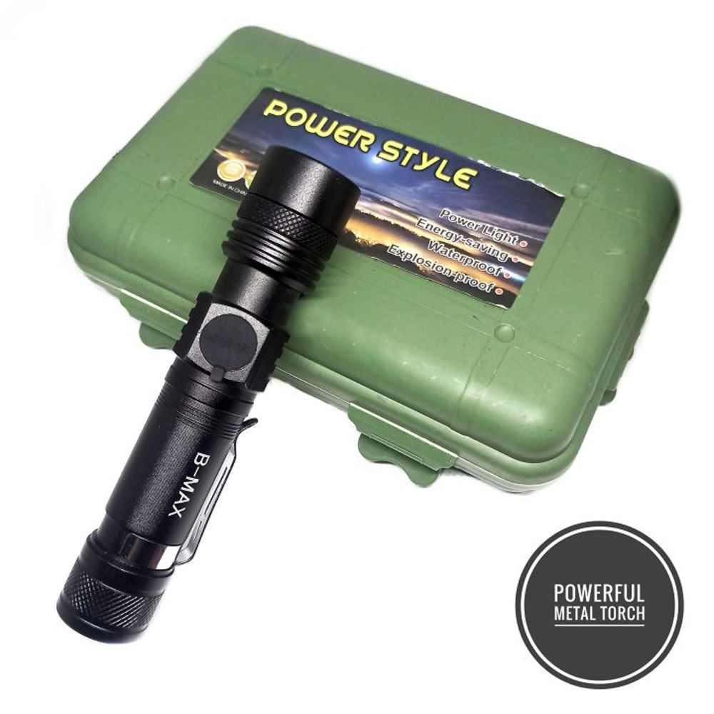 Metal Body High Power Rechargeable 3 Modes Zoomable Outdoor Riding ...