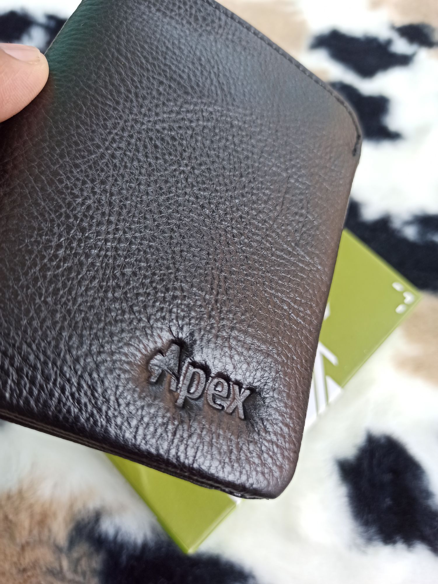 Exclusive GENUINE COW LEATHER HAND MADE PREMIUM QUALITY APEX LOGO ...