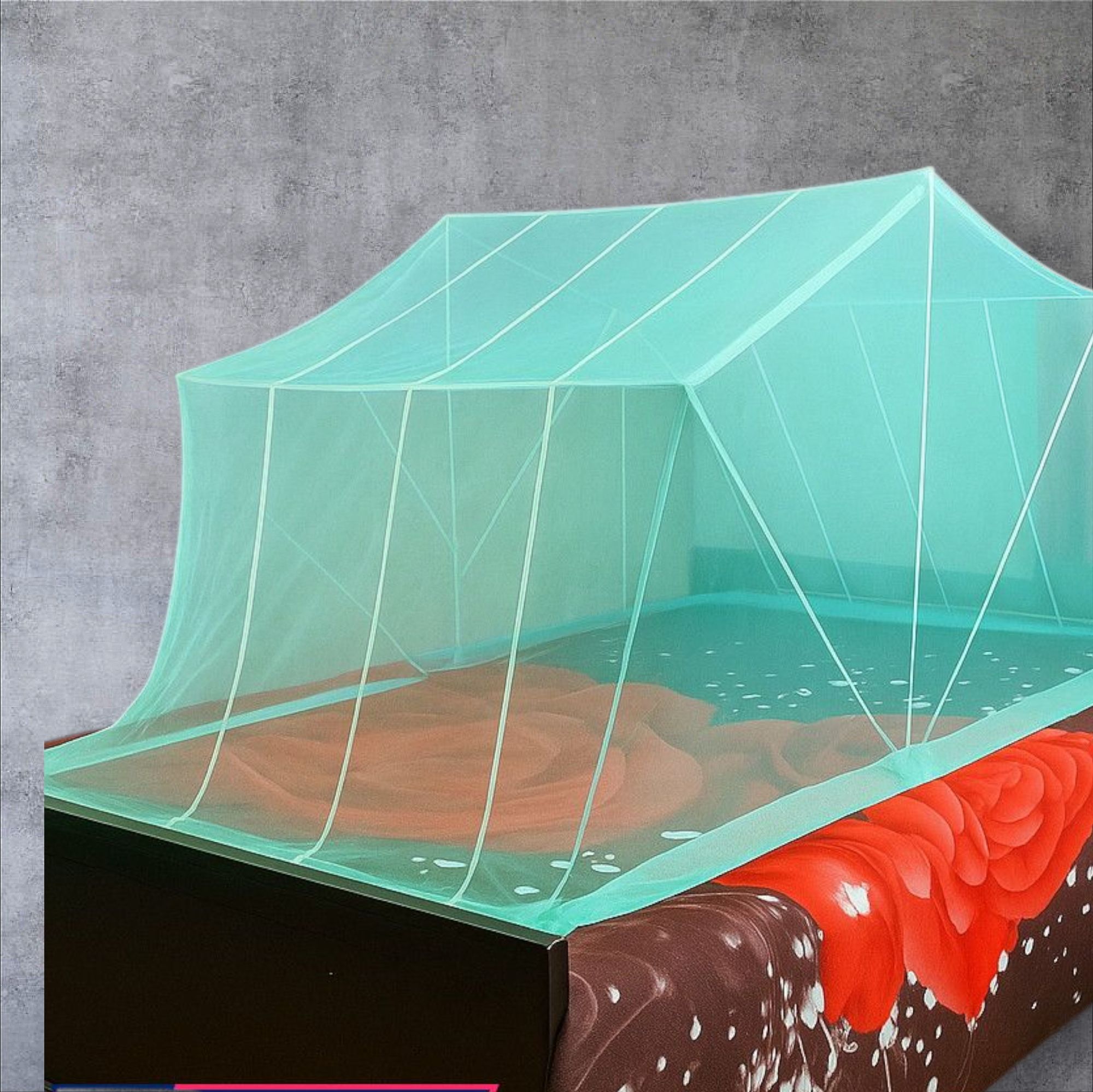 Adult Mosquito Net Single Bed Foldable Washable Magic Net Mosari ...