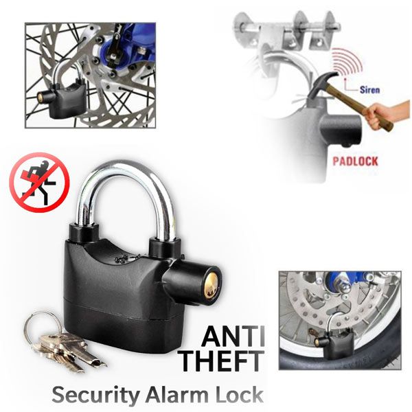 Alarm Lock 110dba Universal Security Alarm Lock System Anti-Theft for...