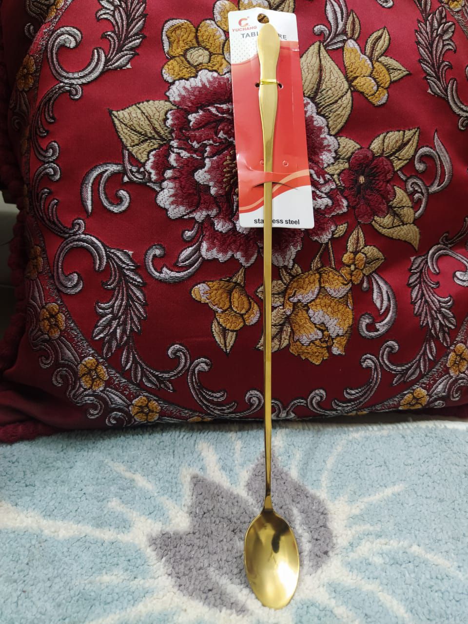 Ss tall golden colour tea spoon | Daraz.com.bd