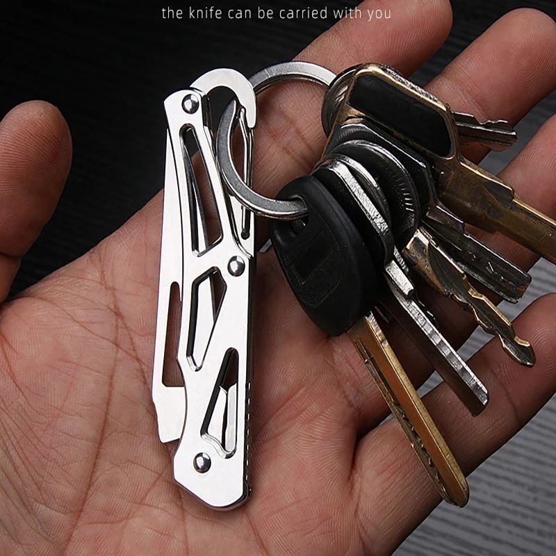 Multipurpose Keychains Pocket Tools key kit tactical Key Ring | Daraz ...